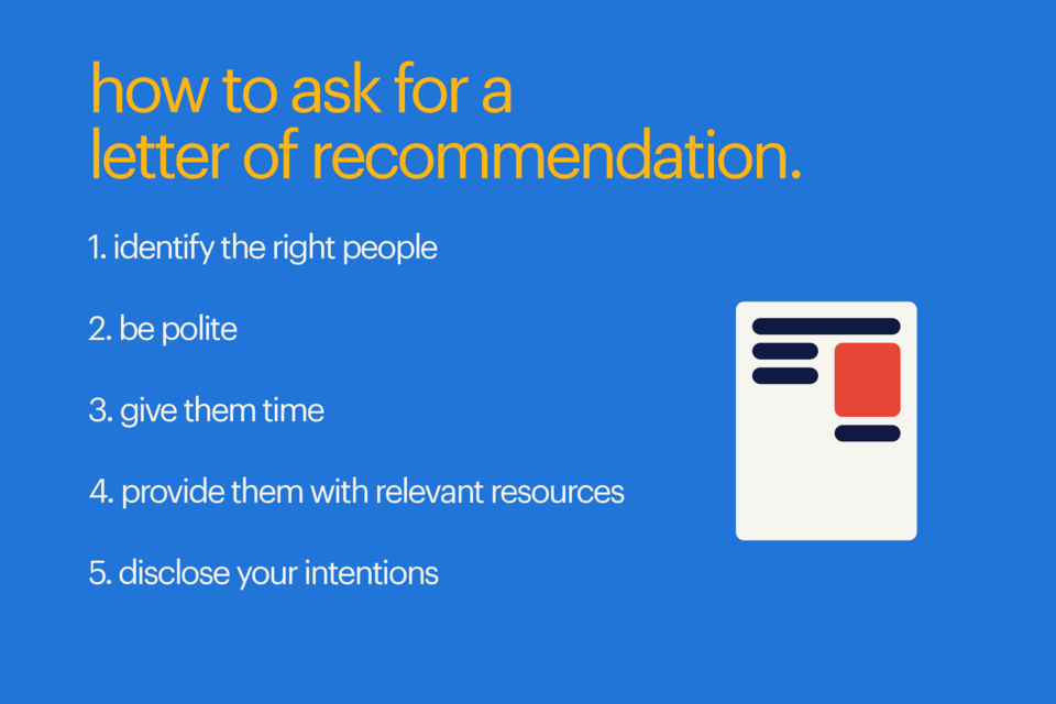 5 Tips on How to Ask for a Letter of Recommendation for a Job ...