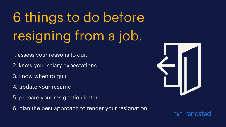 How to Plan to Quit your Job | Randstad Hong Kong
