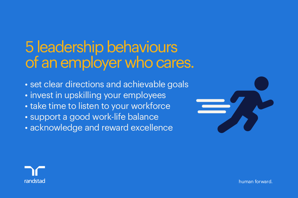 5 Leadership Behaviours and Skills to Show Employees you Care ...