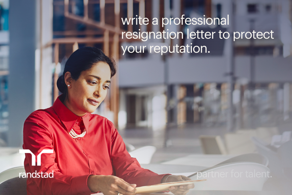 How to Write a Resignation Letter: Essential Tips + Examples | Randstad ...